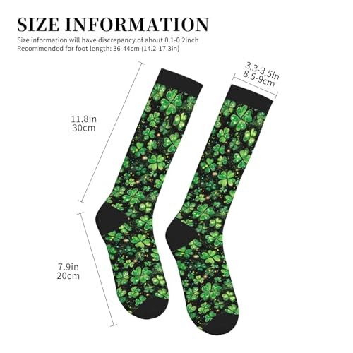 Compression Socks Calf Knee High Support Socks Novelty For Women Men ...