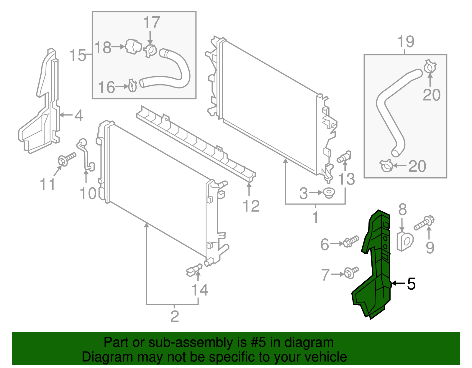 Genuine Kia OE Guard-Air Lh 29136-G5200 for sale online | eBay