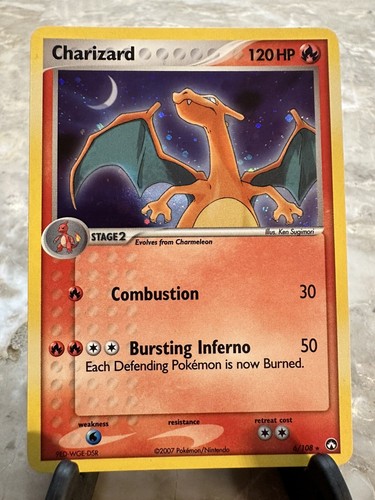 Charizard 6/108 Power Keepers Holo Rare Pokémon Card TCG Lightly Played ...