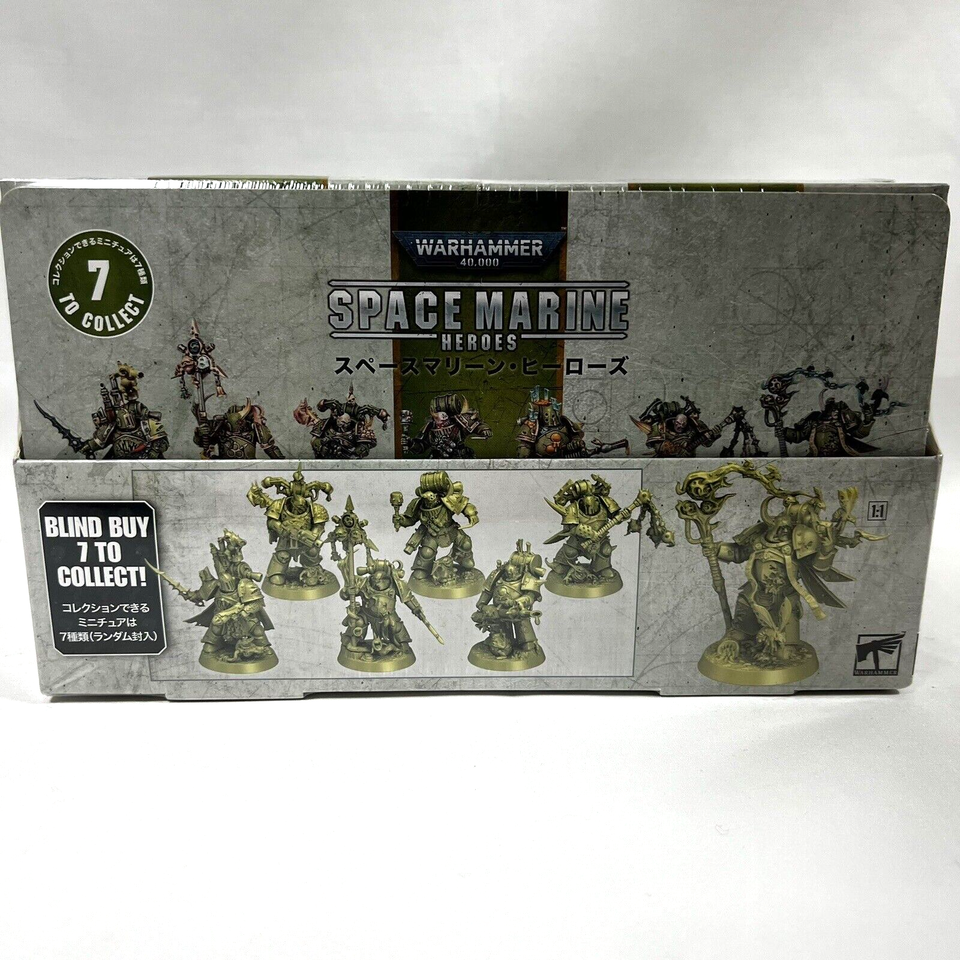 Warhammer 40k Space Marine Heroes 2023 Death Guard Nurgle Collection ...