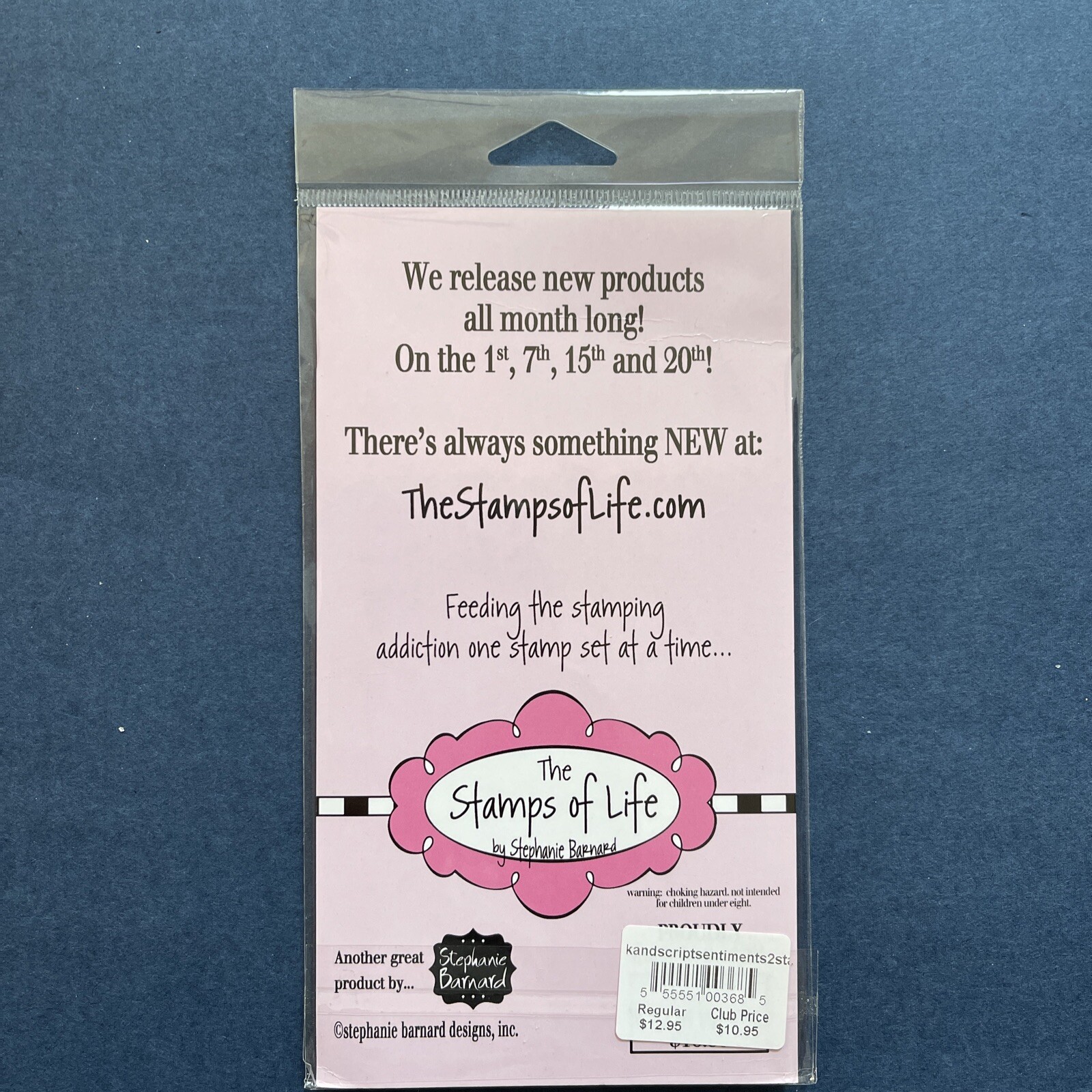 NEW! The Stamps of Life by Stephanie Bernard-BLOCK & SCRIPTS SENTIMENTS ...