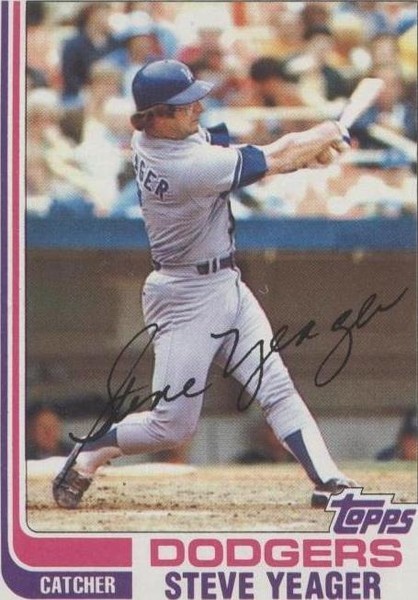 1982 Topps - #477 Steve Yeager for sale online | eBay