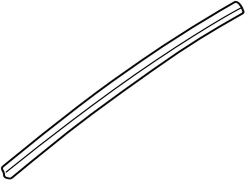 75533-50060 Toyota Moulding, windshield, outside rh 7553350060, New ...