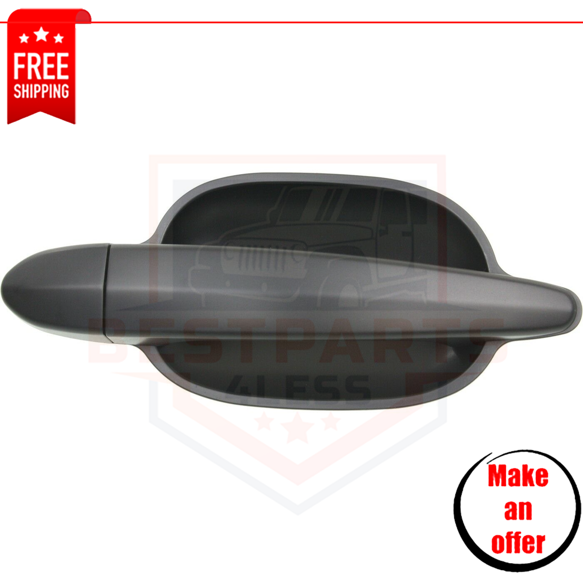 Door Handle 51216961444 right side for 2004-2007 BMW 525i Base Sedan 4 ...