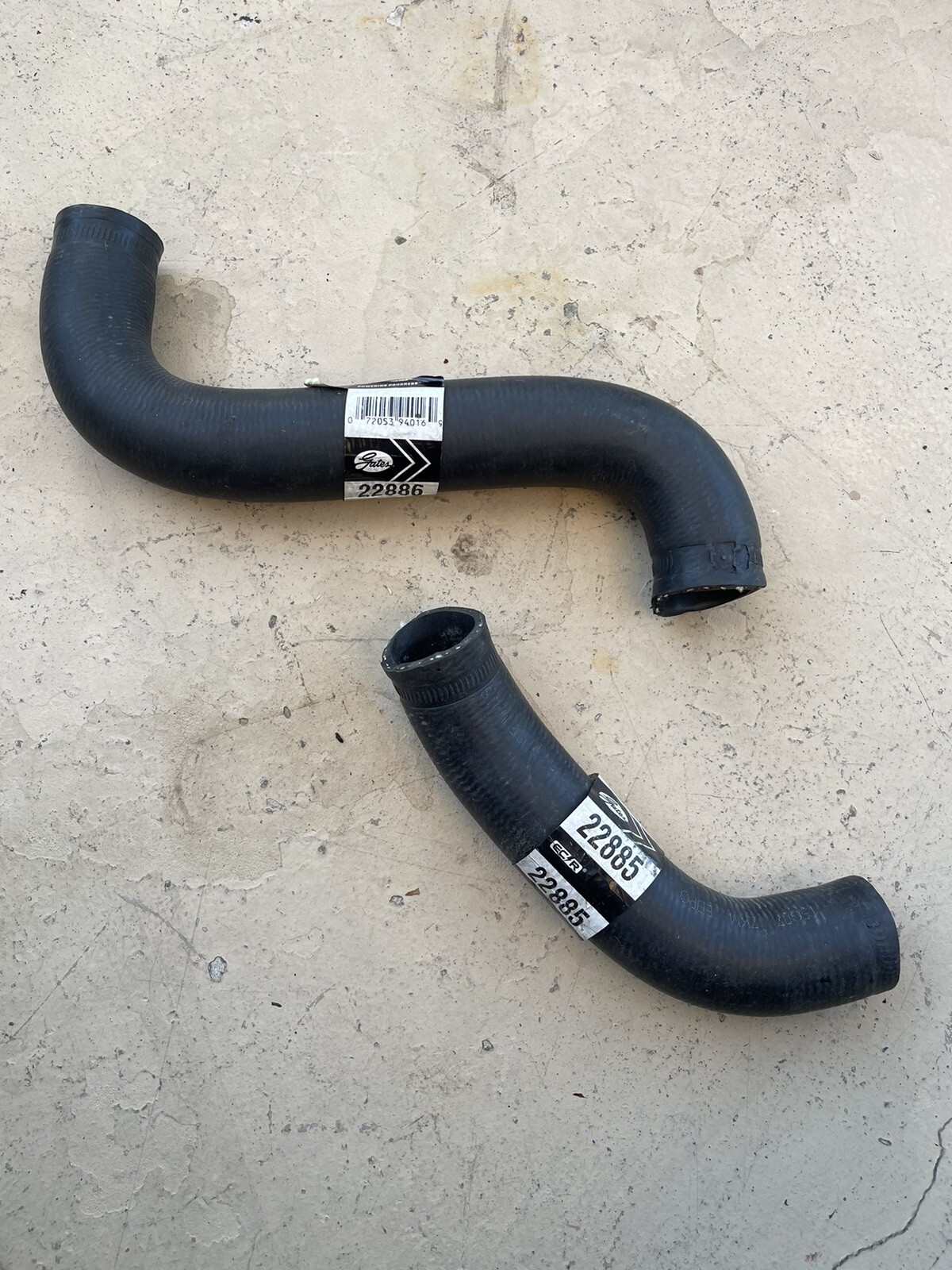 Radiator Coolant Hose-Molded Coolant Hose Upper Gates 22886 for sale ...