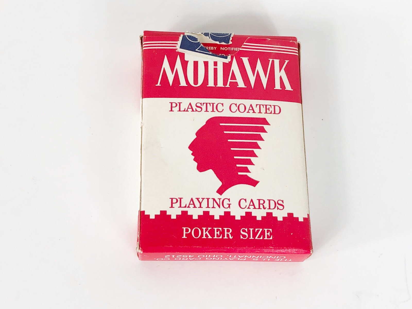 Vintage MOHAWK Plastic-Coated Poker Size Playing Cards Cambic Finish | eBay
