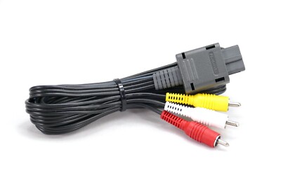 TV Connection Cable/TV Cable Original AV Cable for Nintendo 64/n64 | eBay