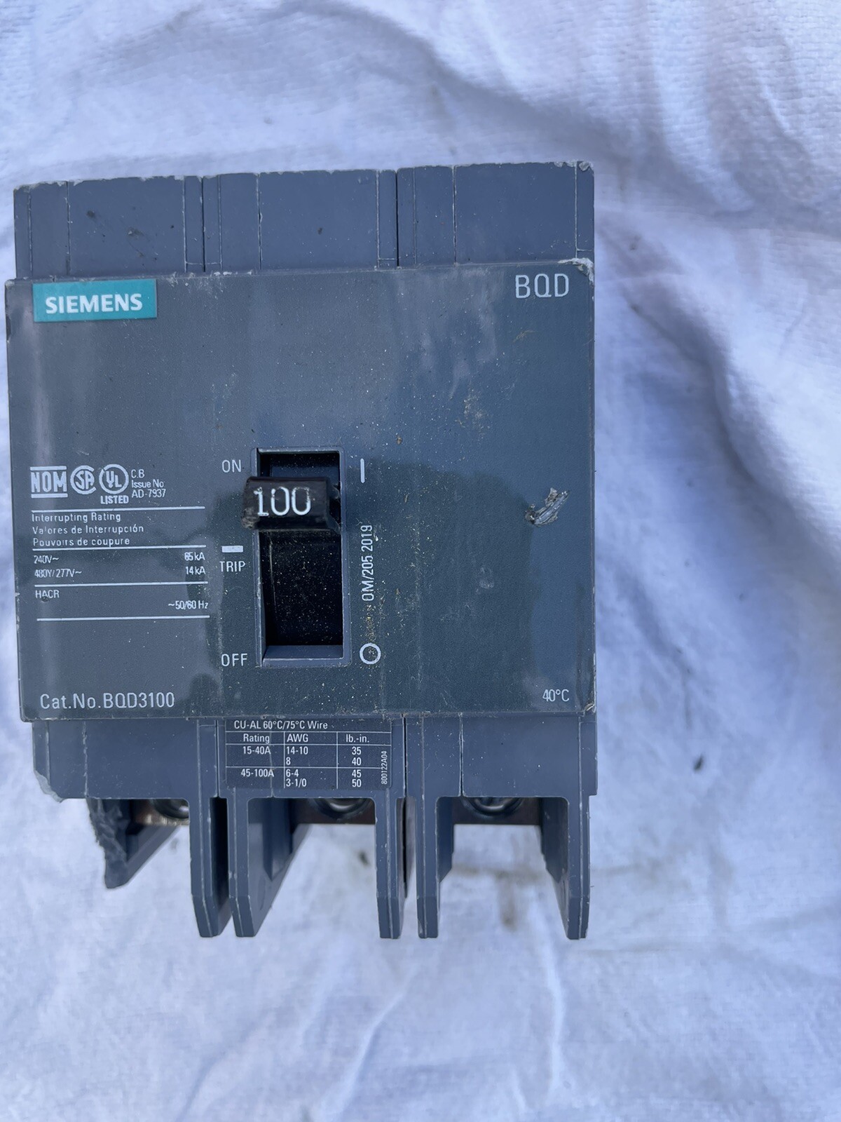 Siemens BQD3100 | eBay