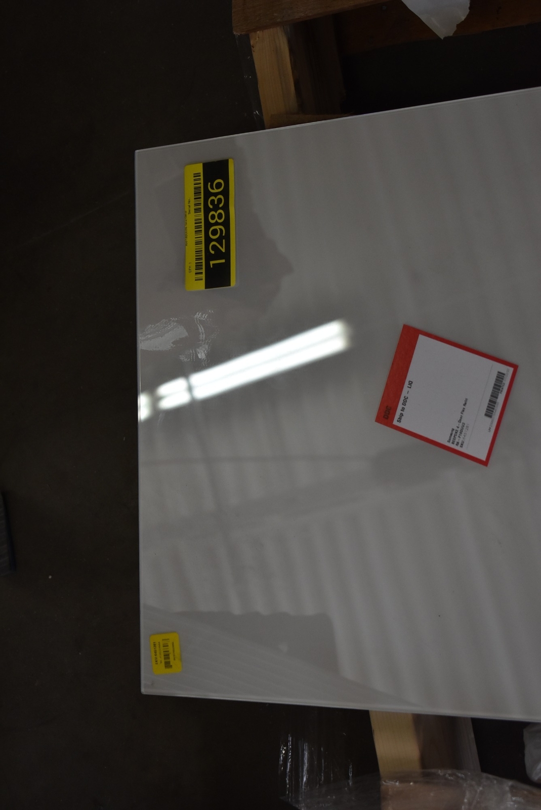 Samsung RAF18DUU35 White Glass 4-Door Refrigerator Top Panel NOB ...