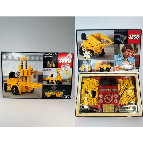 Vintage 1979 LEGO Technic 950 Expert Builder Fork Lift 210 Pieces NEW ...