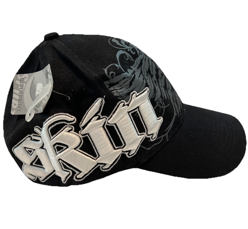 VTG Y2K Skin Industries Embroidered Baseball Cap One Size Flex Fit Edgy ...