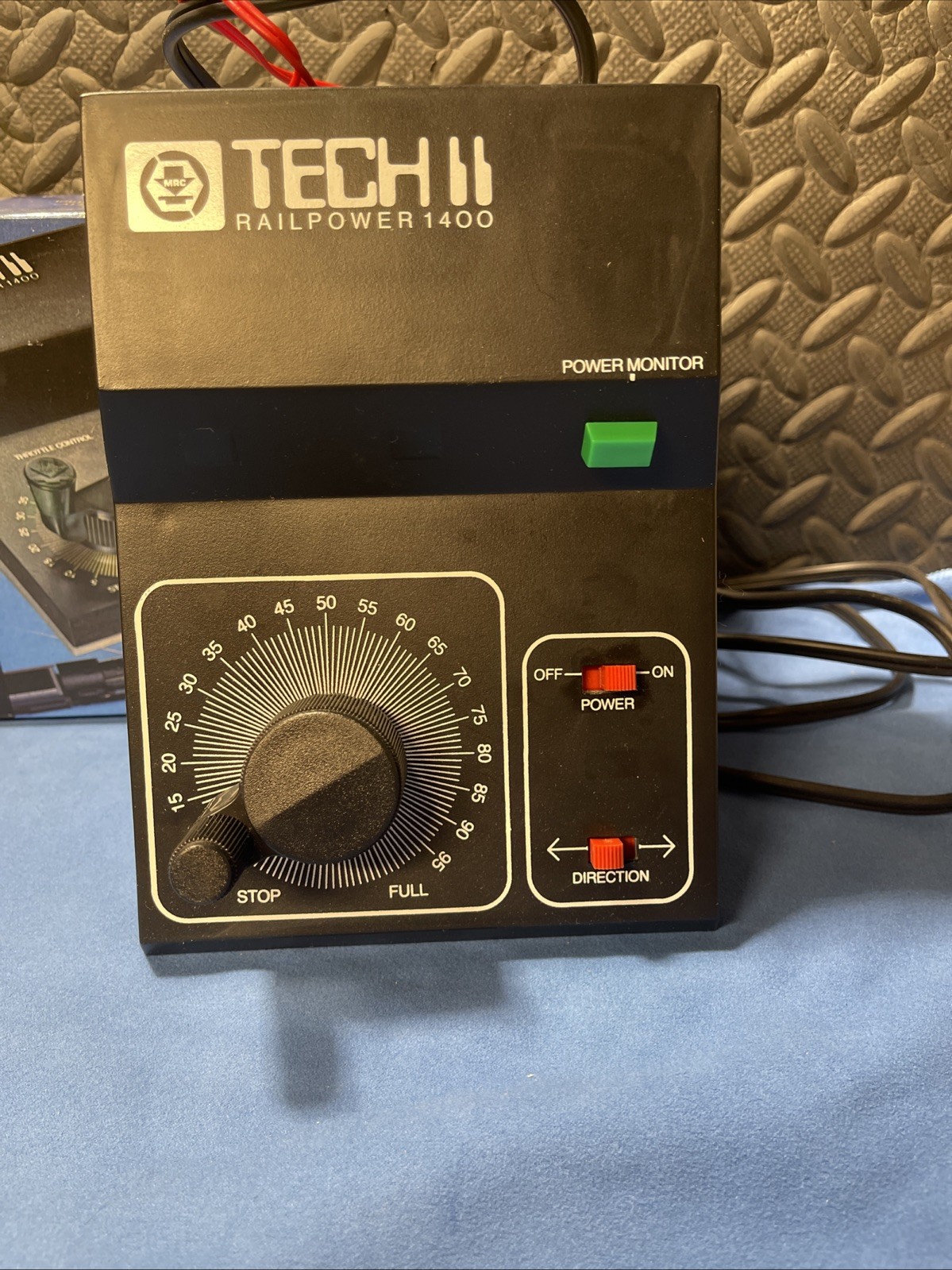 MRC TECH II Railpower 1400 Model Train Control Transformer IN BOX | eBay