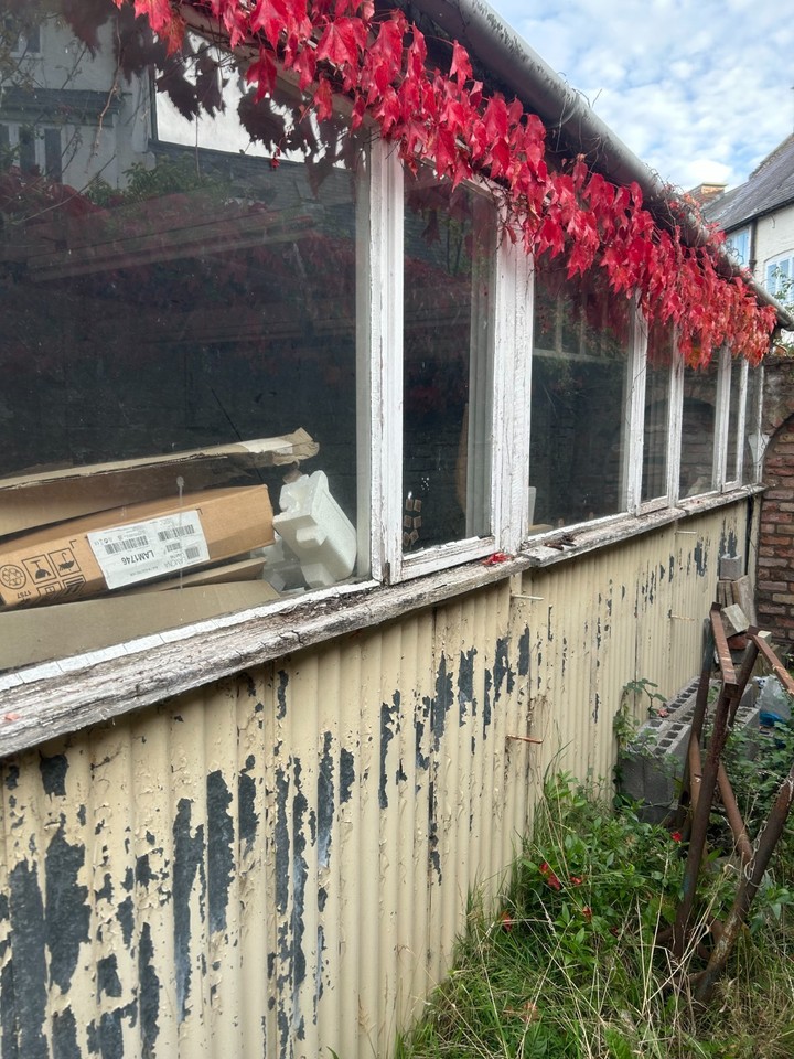 steel and timber building workshop, shed | eBay UK