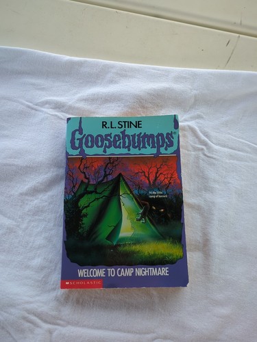 Goosebumps Welcome to Camp Nightmare with printing error | eBay