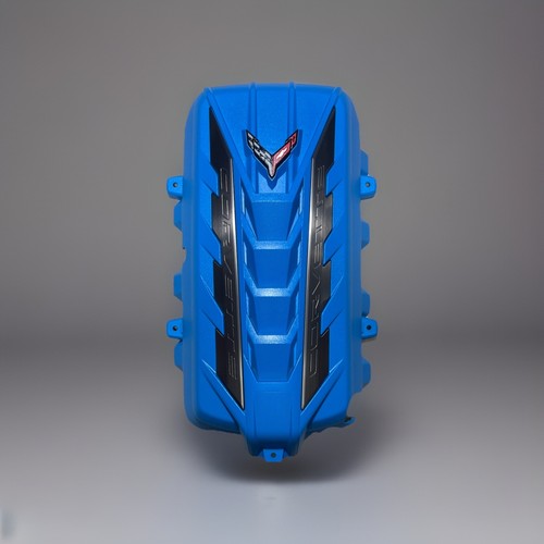 C8 Corvette 6.2L Custom Painted Engine Cover - Rapid Blue | eBay
