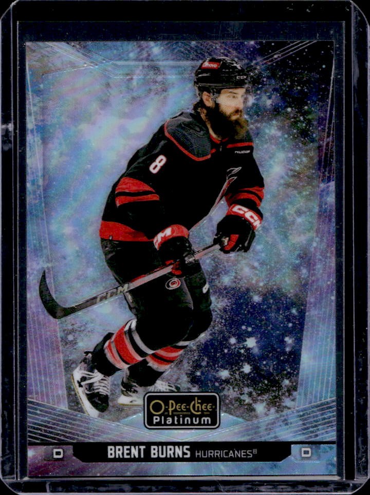 Brent Burns 2024 O-Pee-Chee Platinum #126 Cosmic /65 Price Guide ...