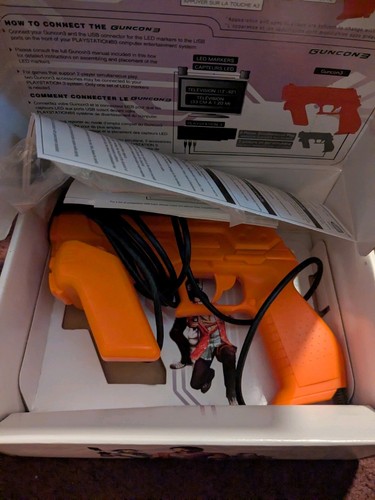 Namco GunCon 3 Light Gun Sony PS3. No Game!! Gun and Box and ...