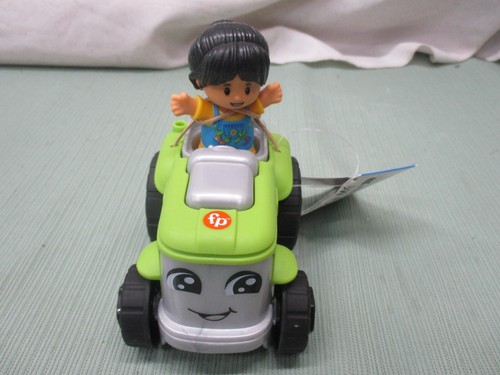 Fisher Price Little People Driver Truck Vehicle Green Tractor Farming ...