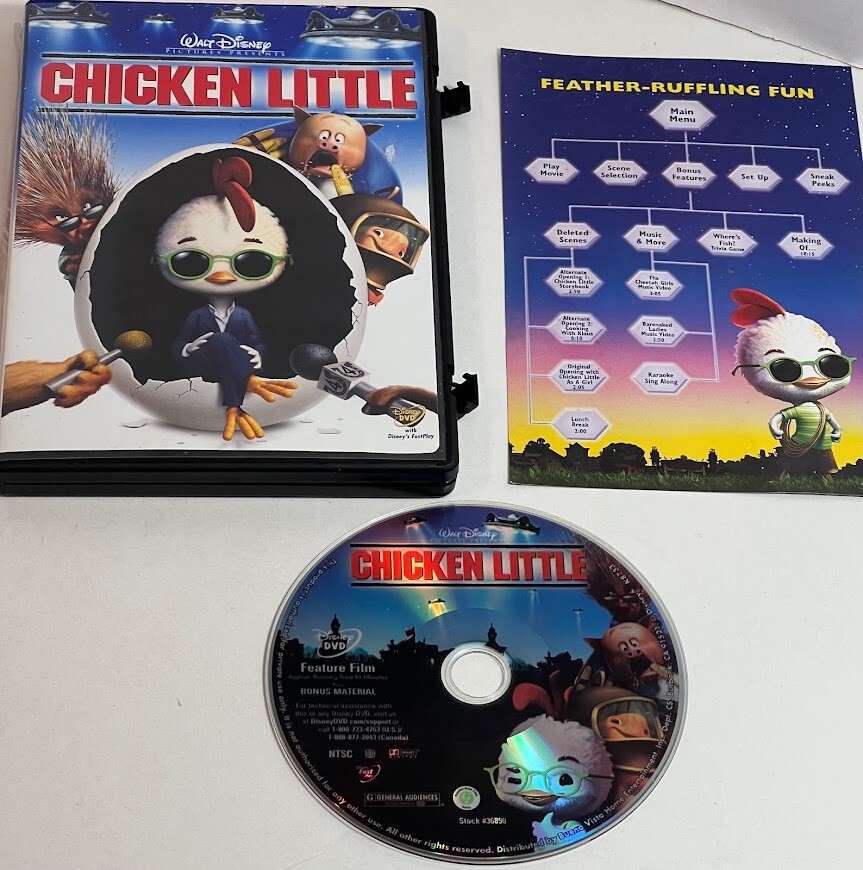 Chicken Little Movie Dvd