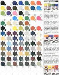 Tamiya Acrylic Paint 23ml Bottle - X Series | eBay