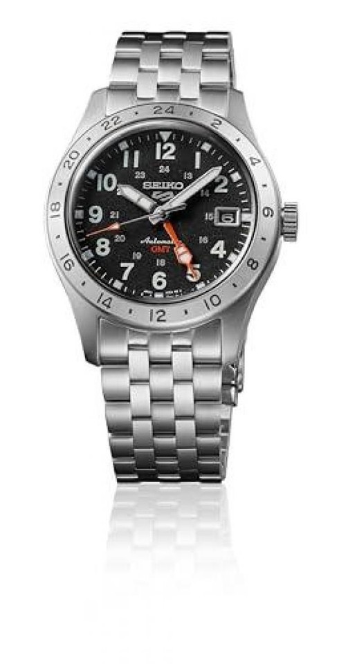 Seiko 5 Sport SBSC011 GMT Field Sports Style Automatic Mechanical Men ...