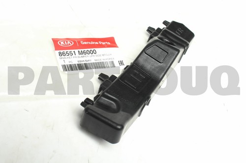 86551M6000 Genuine Hyundai / KIA BRACKET-FRBUMPERUP | eBay