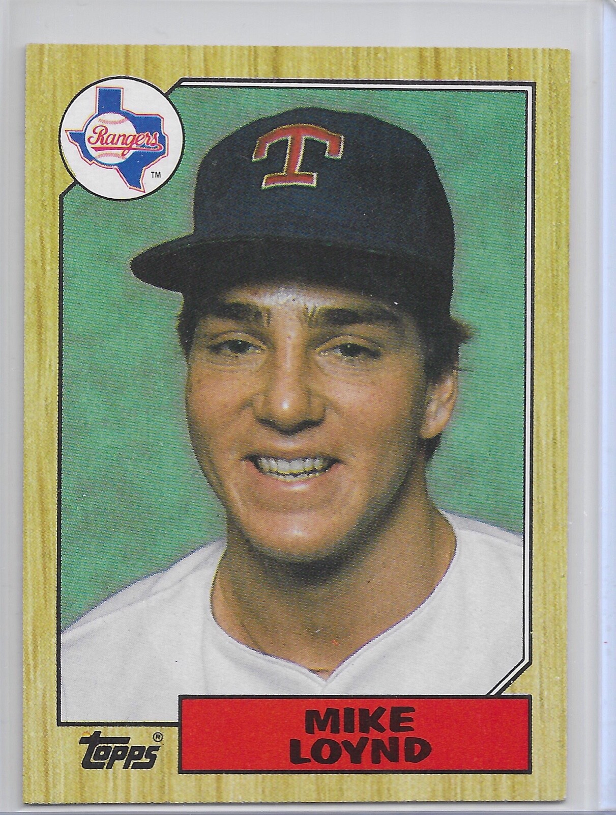 1987 Topps Baseball Mike Loynd RC / Rookie Card # 126 Texas Rangers | eBay