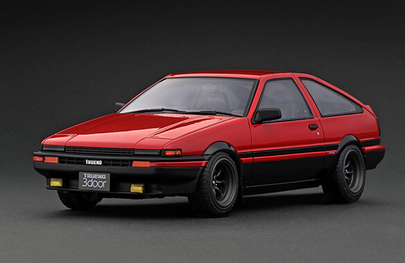 Ignition Model 1/18 Toyota AE86 Sprinter Trueno GT Apex Watanabe Wheels ...