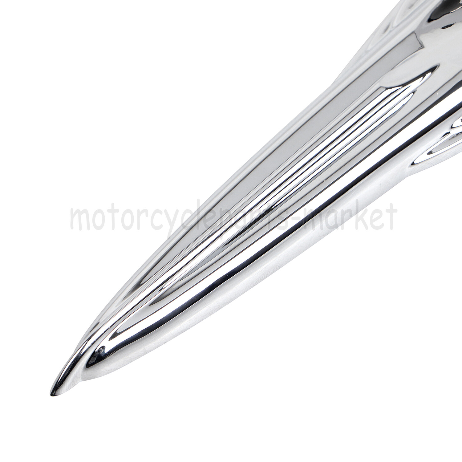 Chrome Rear Trunk Latch Accent Trim For Harley Tri Glide FLHTCUTG Trike ...