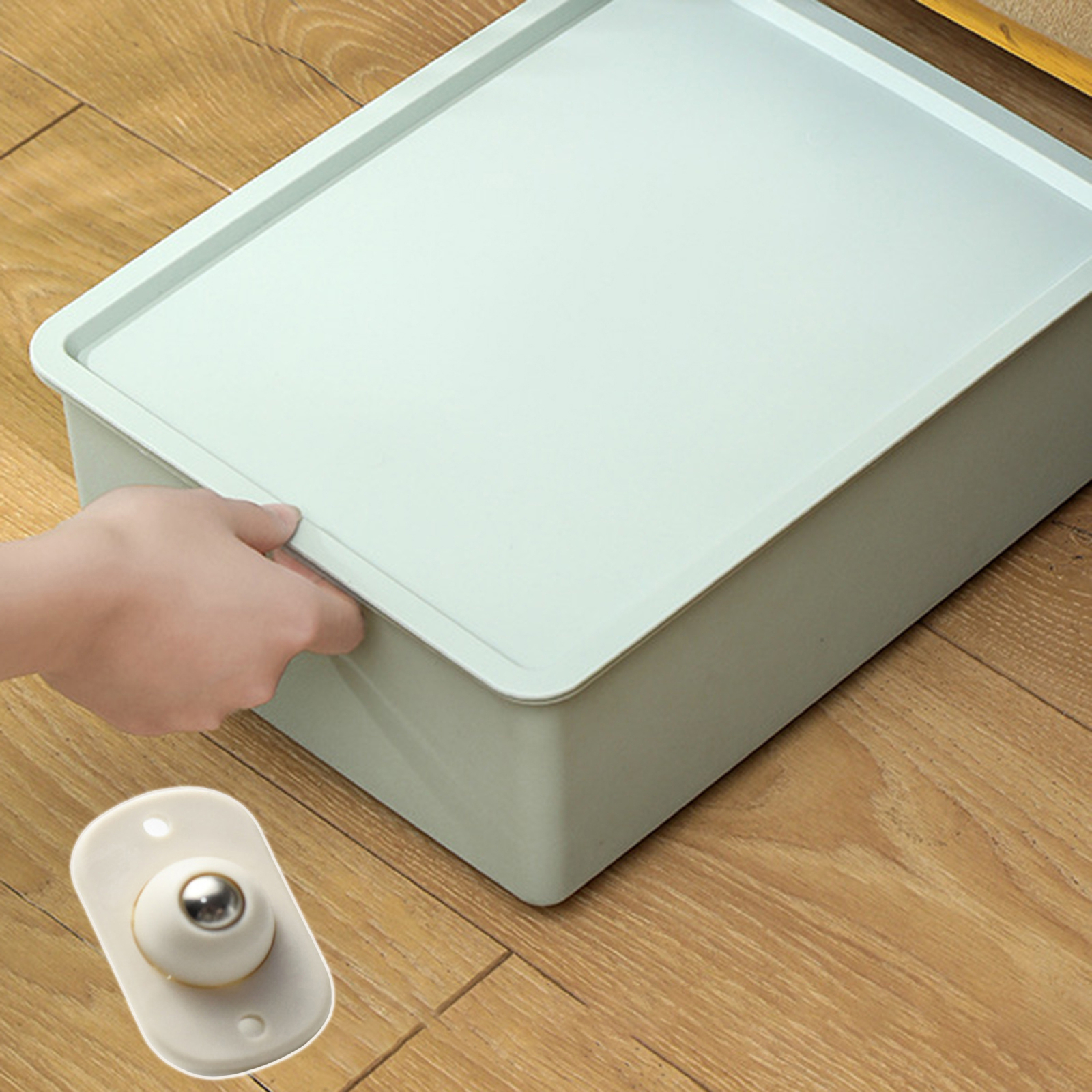 Self-adhesive Pulley for Storage Boxes Flexible Ball Universal Wheel ...