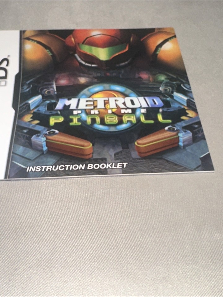 Metroid Prime: Pinball (Nintendo DS) Complete Authentic & Tested *NO ...
