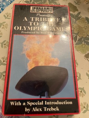 JEOPARDY presents A Tribute to the Olympic Games (VHS, 1996) SEALED | eBay