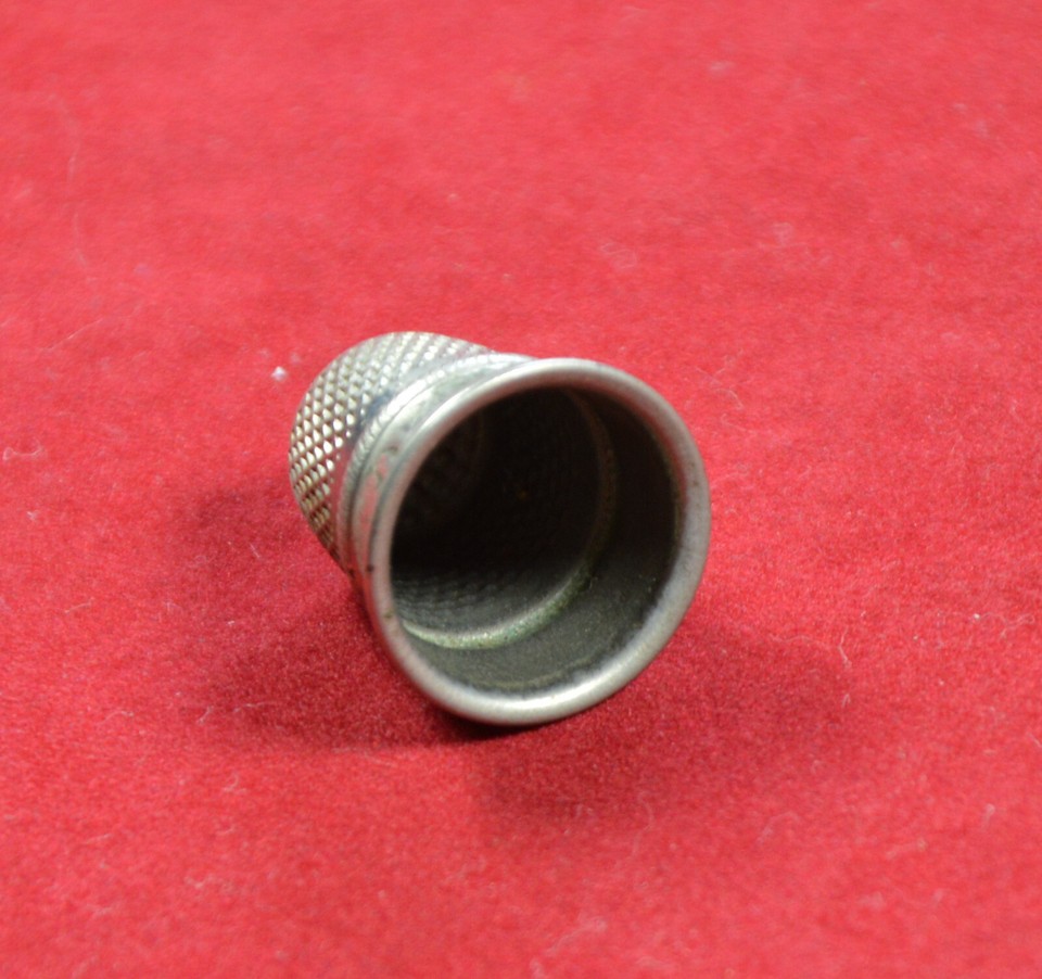 GERMAN WWII WEHRMACHT SOLDIER BRASS THIMBLE FOR INDIVIDUAL SEWING KIT ...