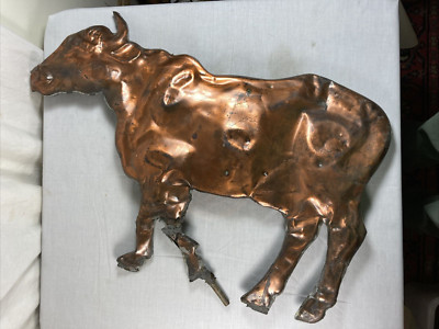 Weathervanes & Lightning Rods - Copper Cow
