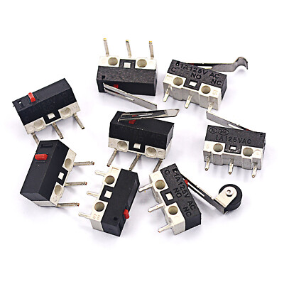 Ultra Mini Microswitch PCB Various Levers 1A 125VAC SPDT Sub Miniature ...