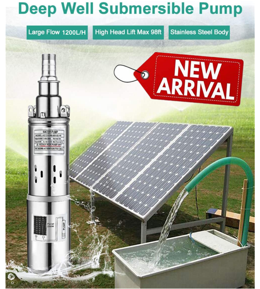 Solar Powered Submersible Water Pump Unlock The Potential Of Solar
