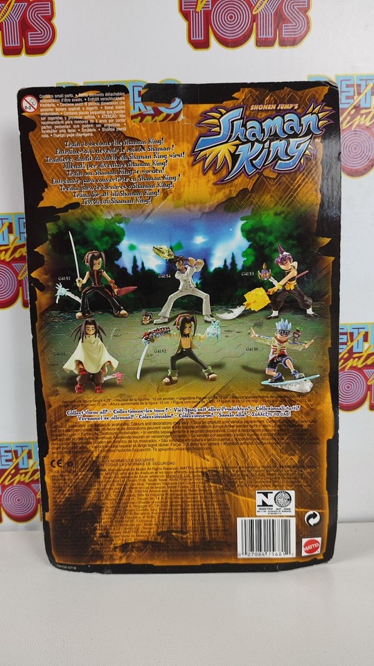 Yoh Asakura Shonen's Jump Shaman King Action Figure G4152 Mattel 2005 ...