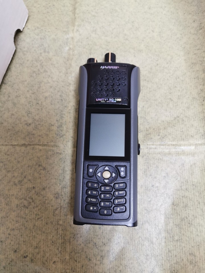 Used HARRIS XG-100P UNITY Multiband Radio with Packing . Motorola ICOM ...