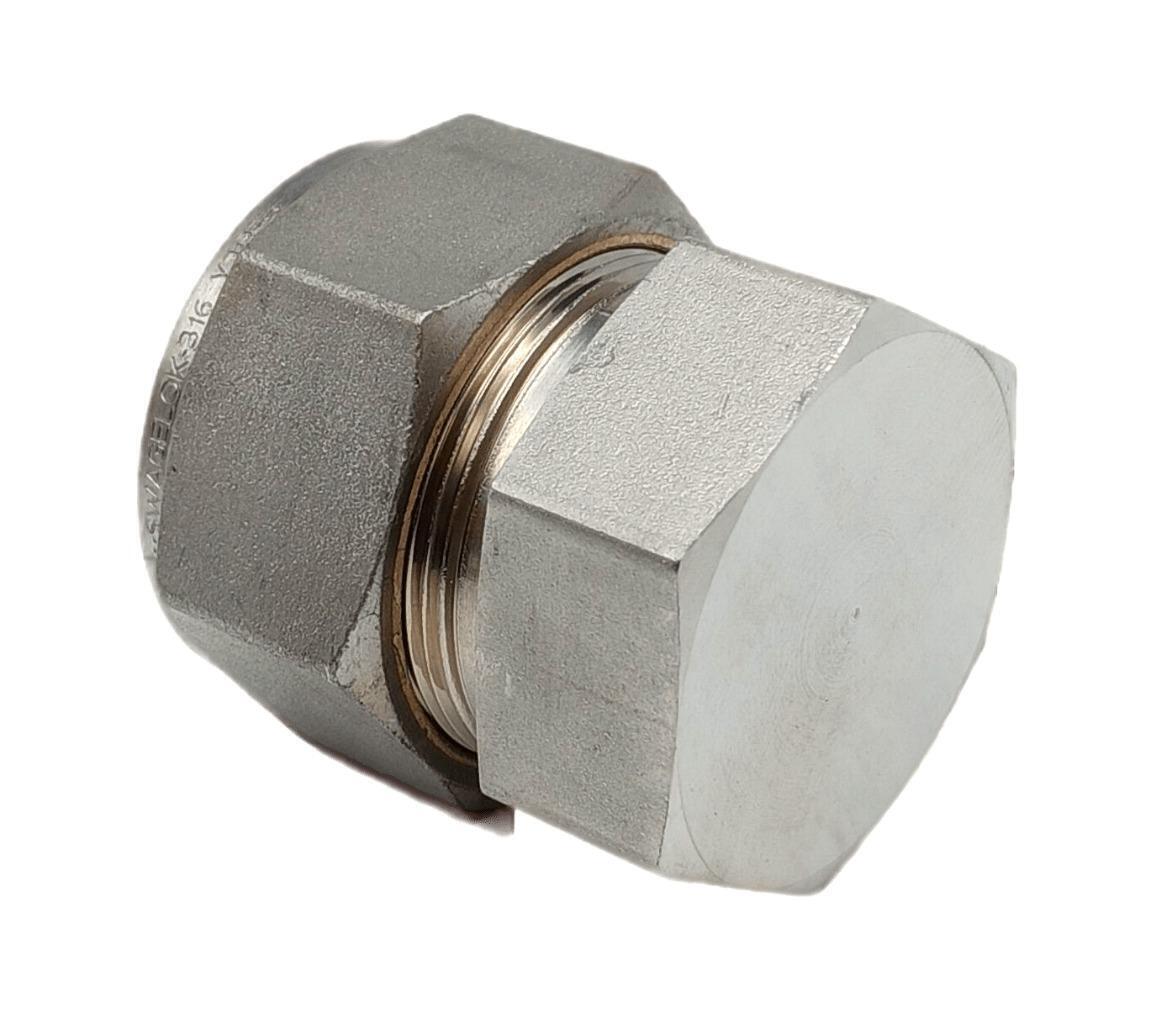X3 Swagelok Ss-1610-c 316 Stainless Steel Cap for 1 In. OD Tubing for ...
