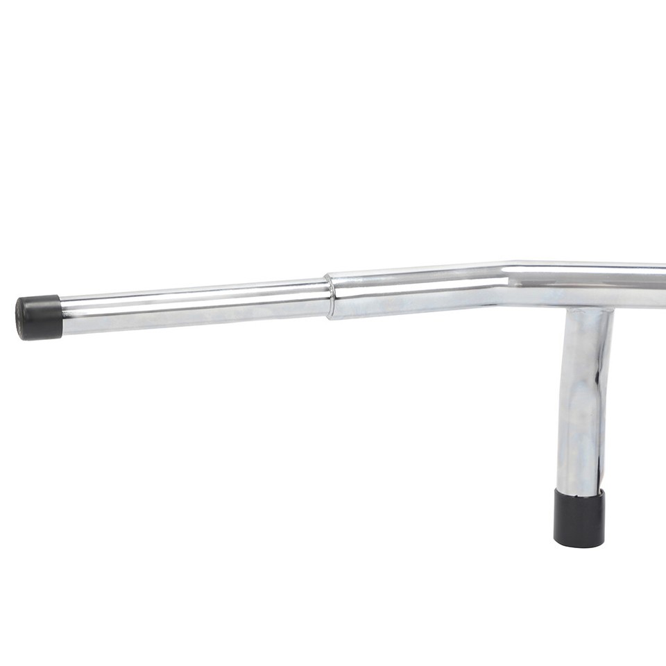 Chrome Motorcycle T-Bars Handlebar 8" Rise For Harley Davidson and ...