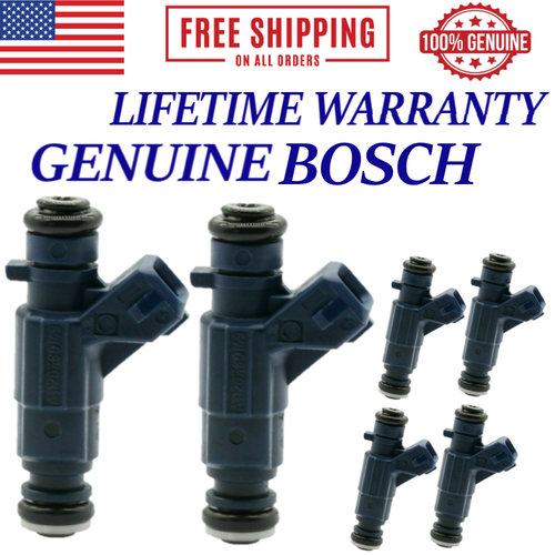 Pack of 6 OEM BOSCH Fuel Injectors For 2000-2005 Mercedes Benz CLK320 3 ...