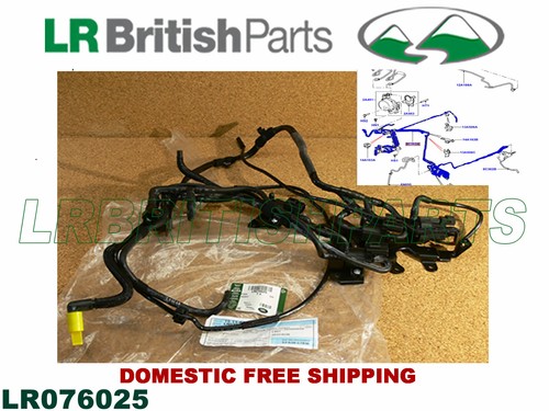 GENUINE LAND ROVER VACUUM HOSE W VALVES FOR RANGE ROVER 13 SPORT 14 ...