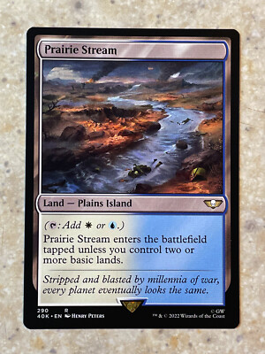 MTG NM Prairie Stream [Warhammer 40K] | eBay