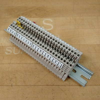 Weidmuller WDU4 Terminal Block. 690V 4mm. - USED | eBay