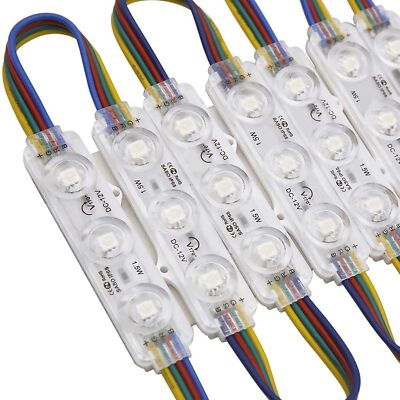 5050 SMD 3LED RGB Storefront Window LED Module Light Waterproof Letter ...