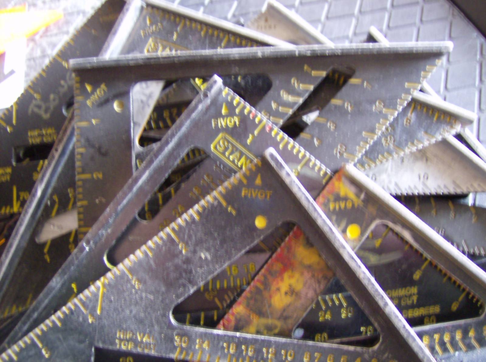 7" STANLEY ALUMINUM QUICK SQUARE USED | eBay