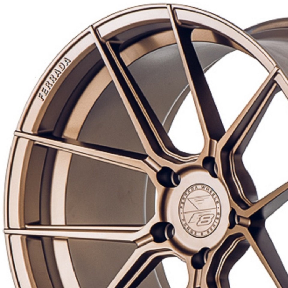 20" STAGGERED FERRADA FR8 20x9 20x10.5 BRONZE CONCAVE WHEELS RIMS | eBay