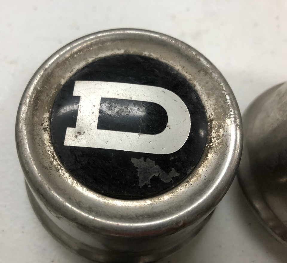 1973 - 1981 Datsun B210 Wheel Center Cap Hubcap D Logo Metal 2" Tall 2 ...