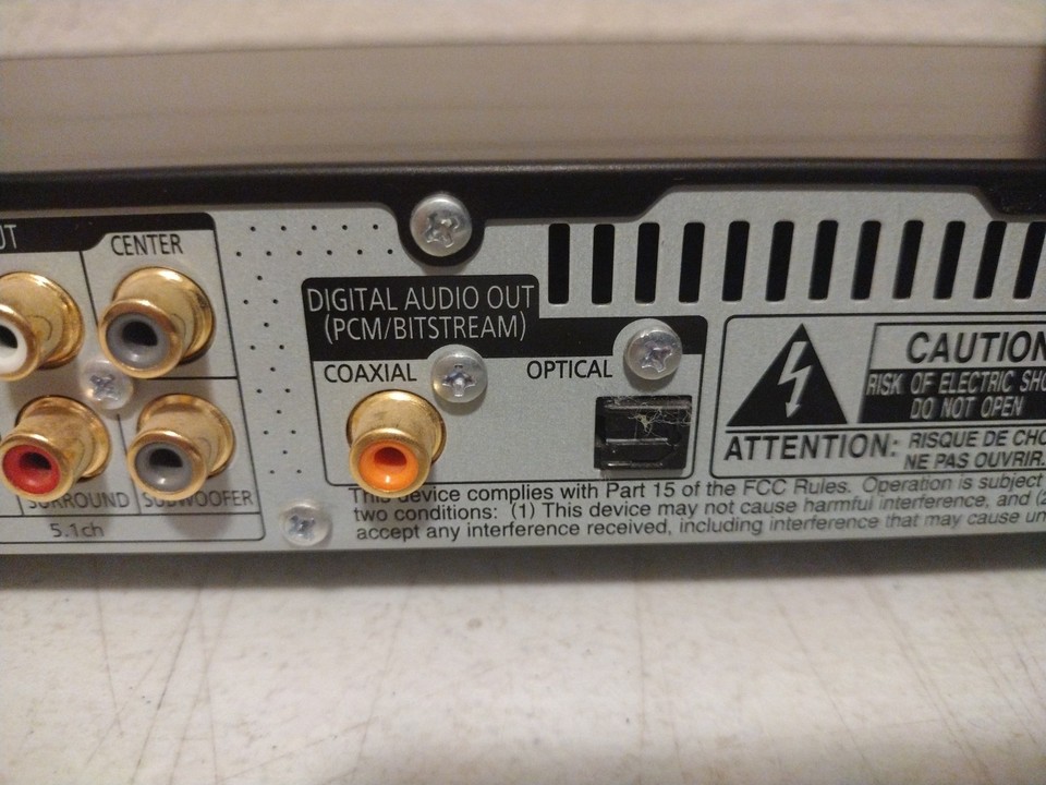 Panasonic BLU-RAY PLAYER Model DMP-BD85. Tested Works Comes W/Cables No ...