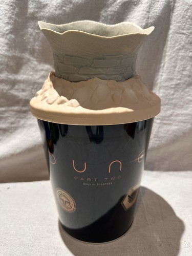 Dune 2 Sandworm Popcorn Bucket Tin With Lid AMC | eBay